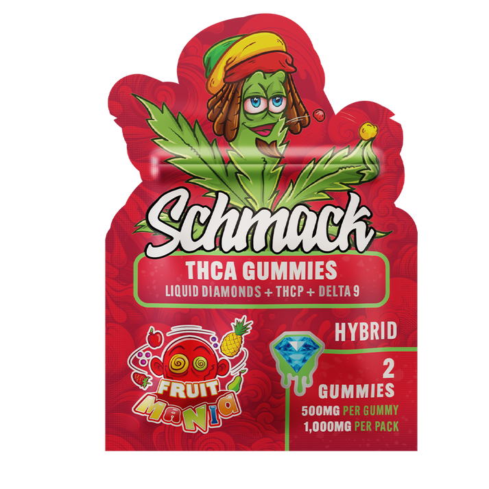 2CT Liquid Diamonds Gummies 1,000MG | Fruit Mania - Hybrid – Schmack